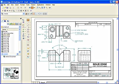 Solid Edge 2D Drafting