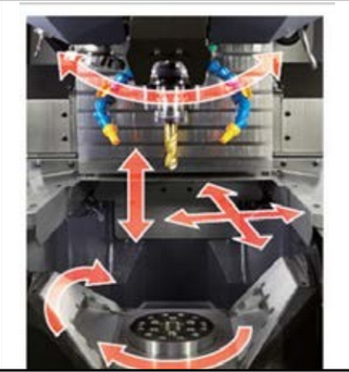5 AXIS MILLING AND TURNING CENTER CNC - BROTHER Speedio M140X2